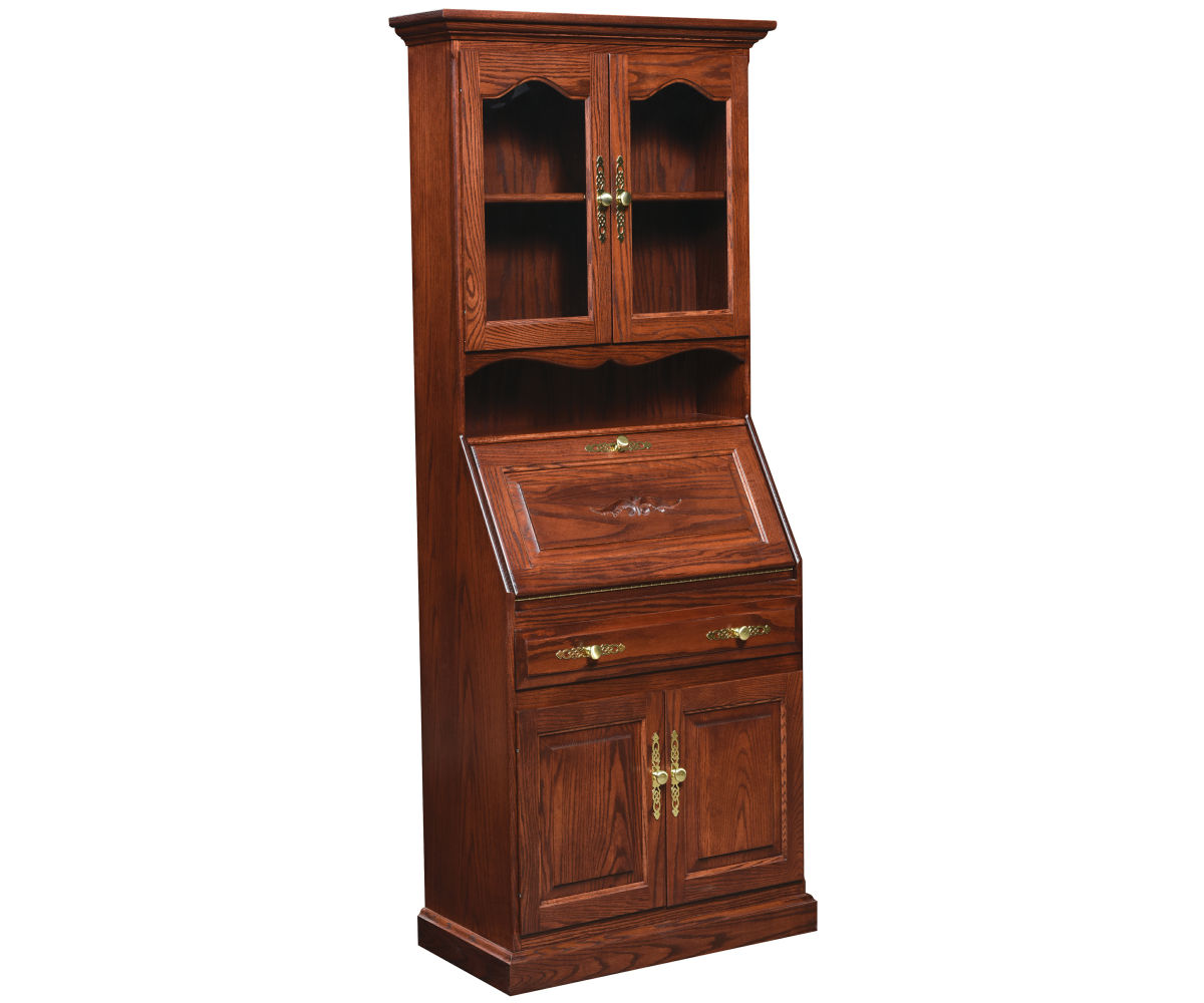Deluxe Secretary Desk with Doors | VIZTECH FURNITURE