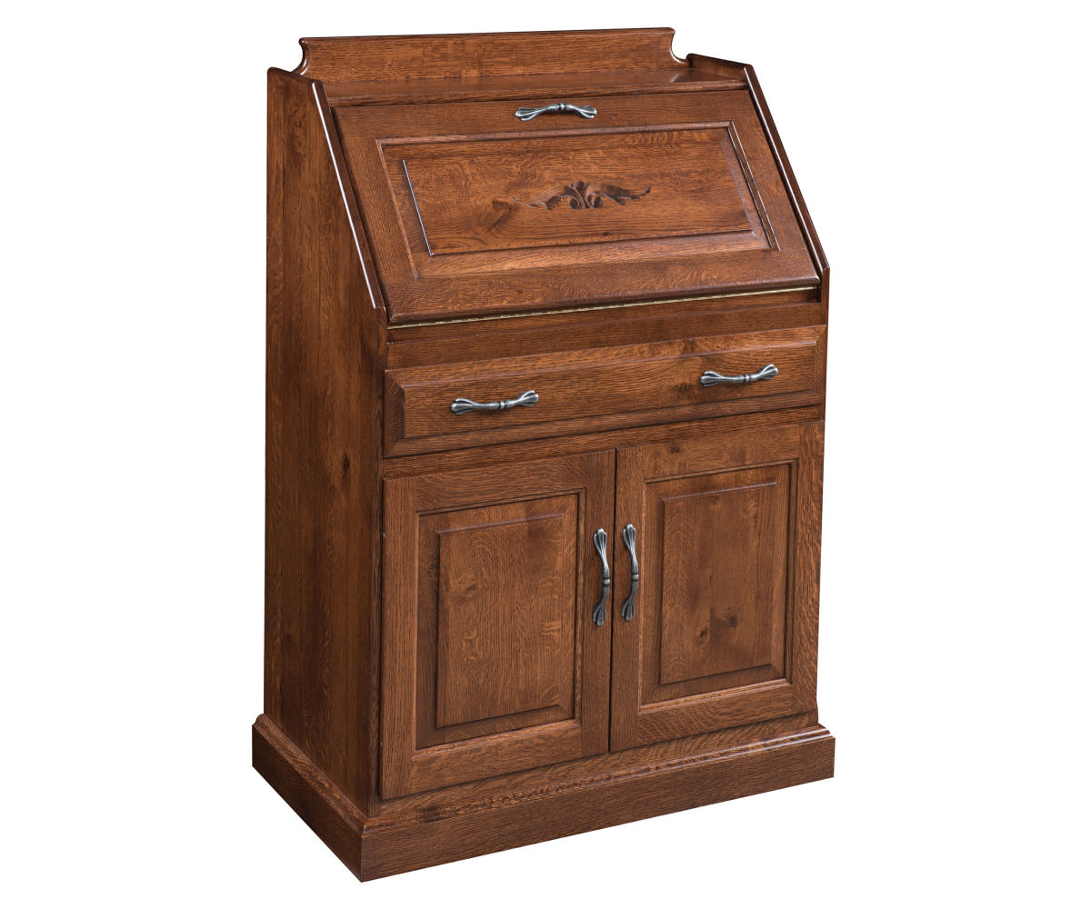 Secretary Desk with Doors | VIZTECH FURNITURE